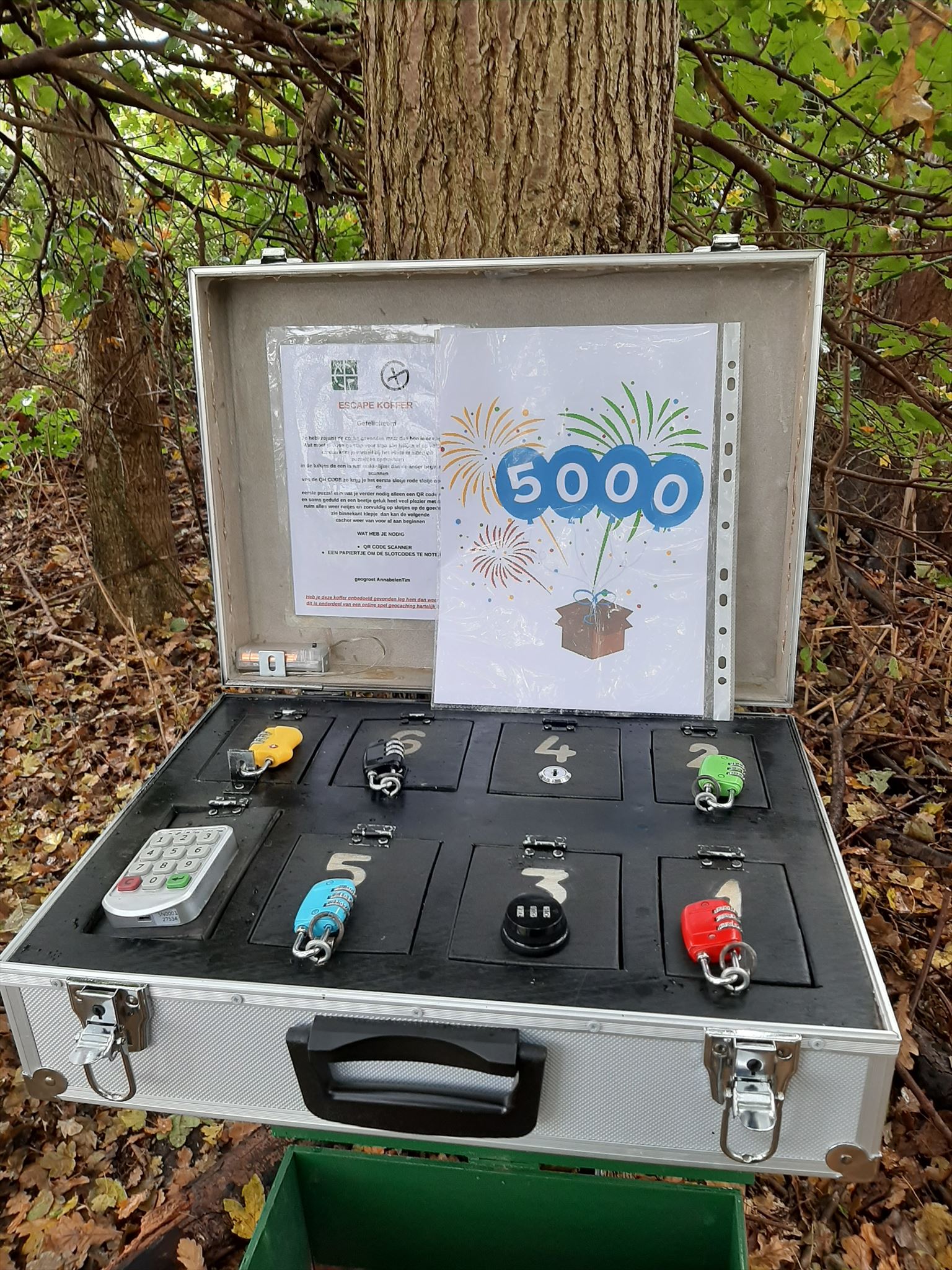 ESCAPE KOFFER !!! — Geocache of the Week – Official Blog