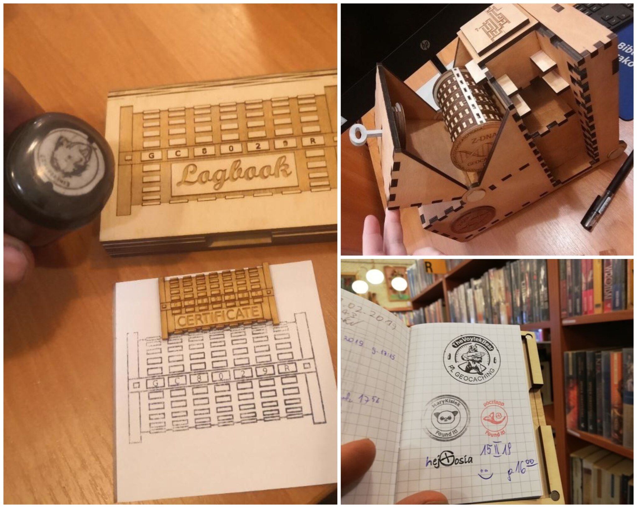 Cache Hiding Themes—January: books and libraries – Official Blog