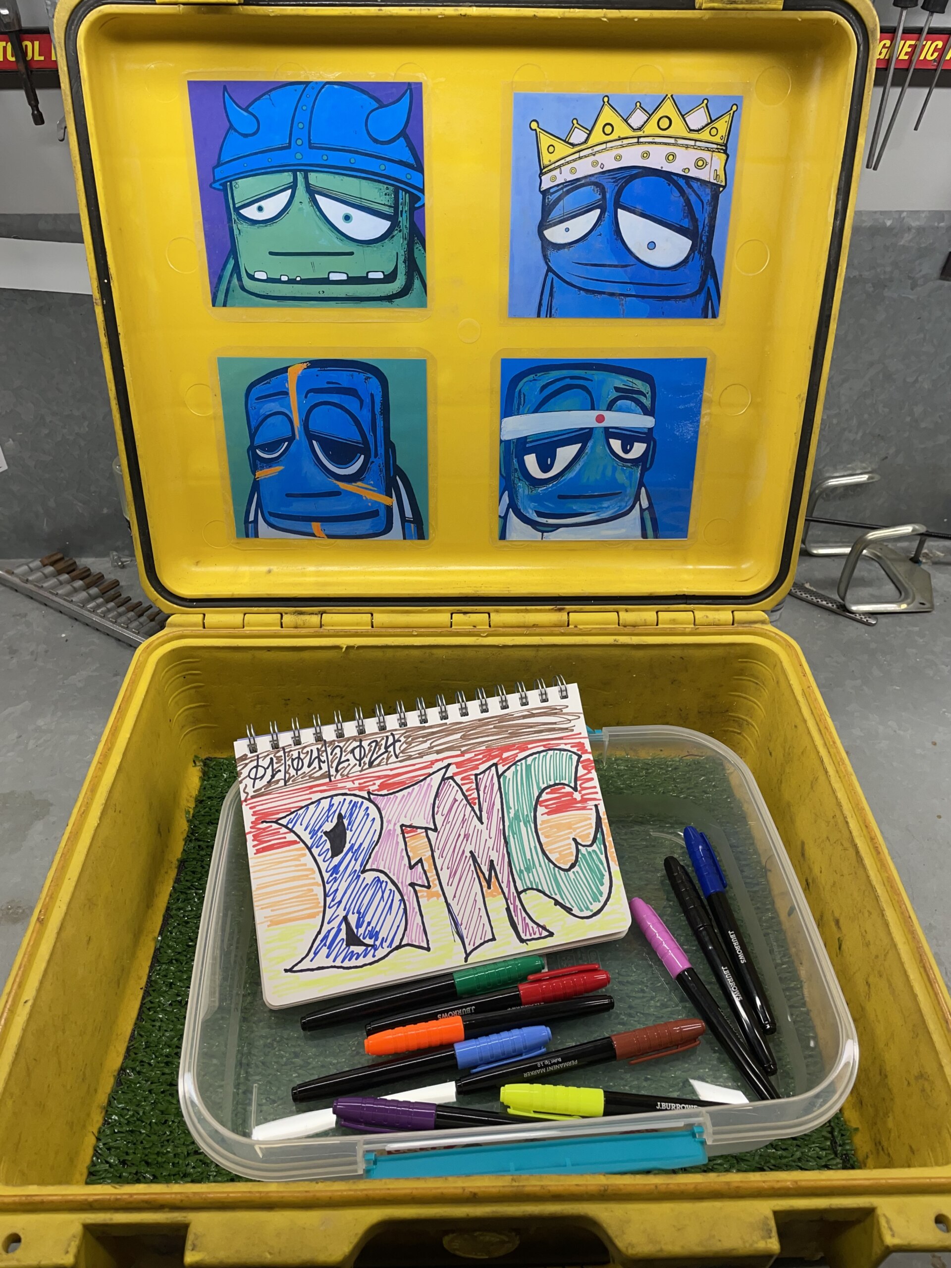 Cache Hiding Themes—April: colorful caches – Official Blog